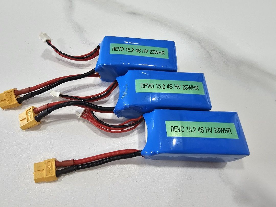 4S LiHV 15.2V 1550mah lipo battery XT60 plug, Hobbies & Toys, Toys ...
