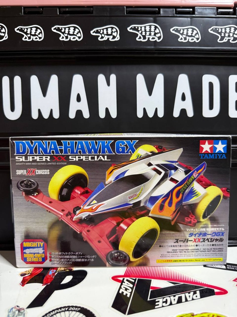 《94717》TAMIYA 田宮 迷你 四驅車 MINI 4WD DYNA-HAWK GX 急速獵鷹 菲律賓製, 書籍、休閒與玩具, 玩具、公 ...