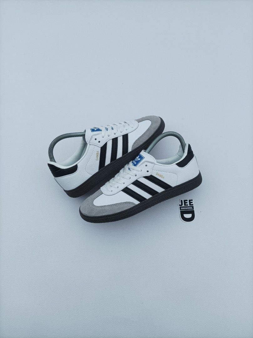 Adidas Samba OG White Gum, Fesyen Wanita, Sepatu di Carousell