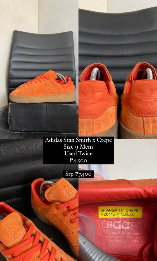 Adidas stan smith x crepe, Men's Fashion, Footwear, Sneakers on Carousell