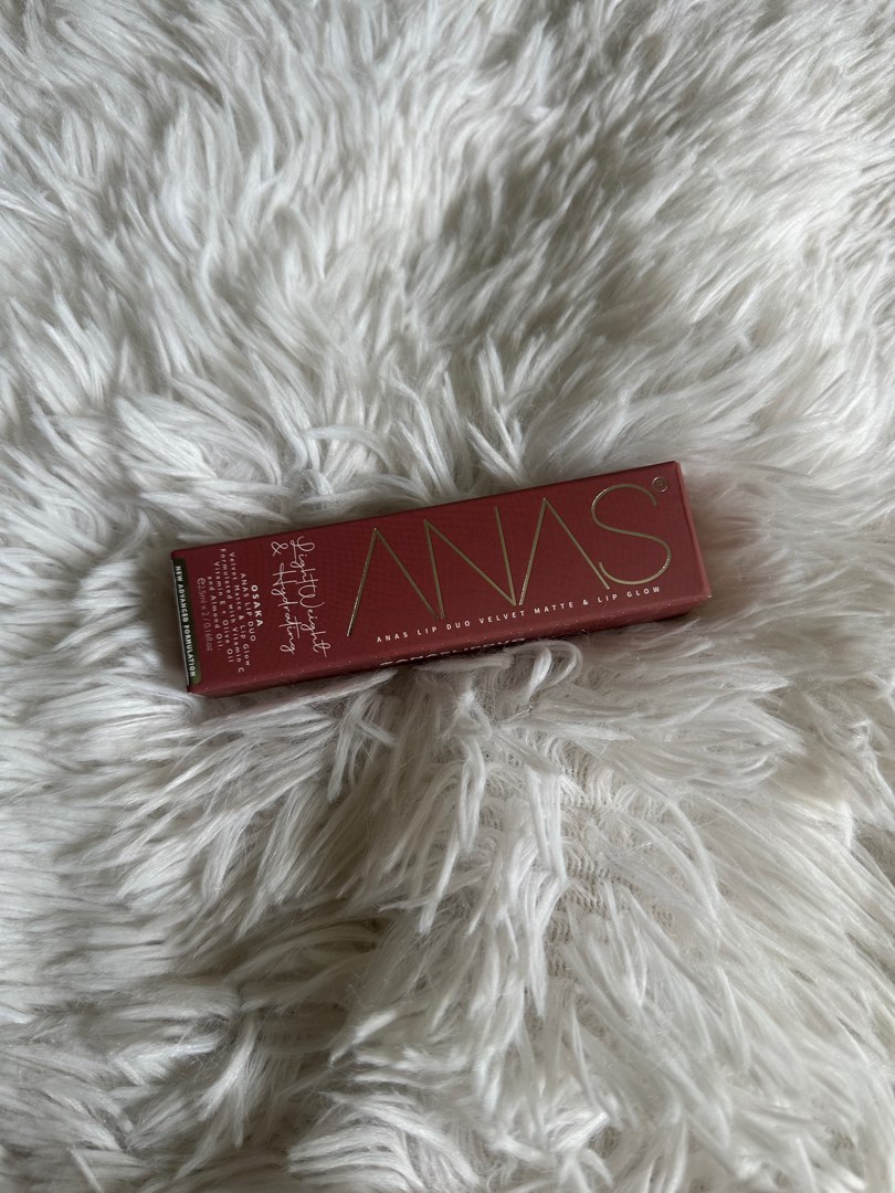ANAS LIP DUO VELVET MATTE & LIP GLOW (code OSAKA), Beauty & Personal ...
