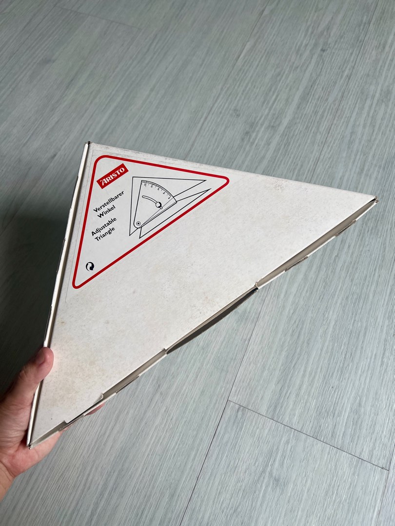 Aristo Adjustable Triangle Ruler, Hobbies & Toys, Stationery & Craft ...
