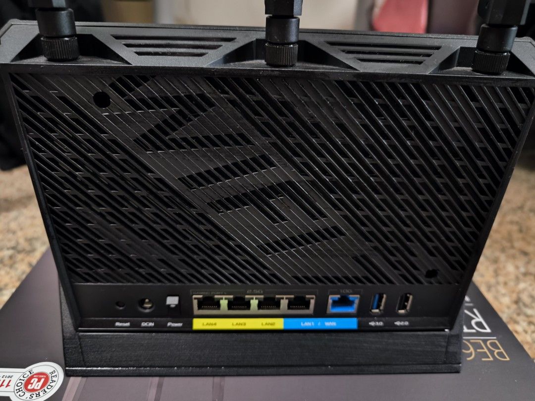 ASUS RT-BE86U BE6800 Dual Band WiFi 7 Router, Computers & Tech, Parts ...