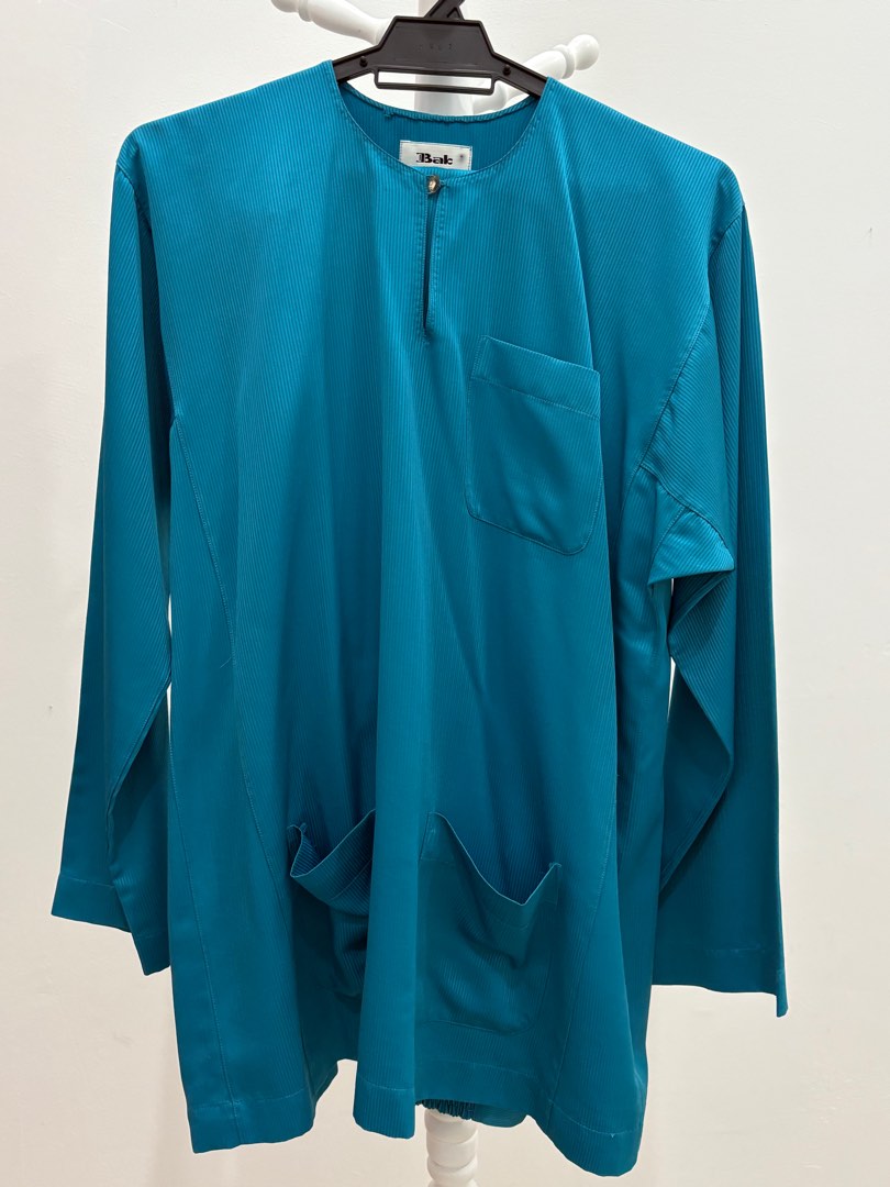 Baju Melayu Johor Teluk Belanga Bak, Men's Fashion, Tops & Sets, Sets ...