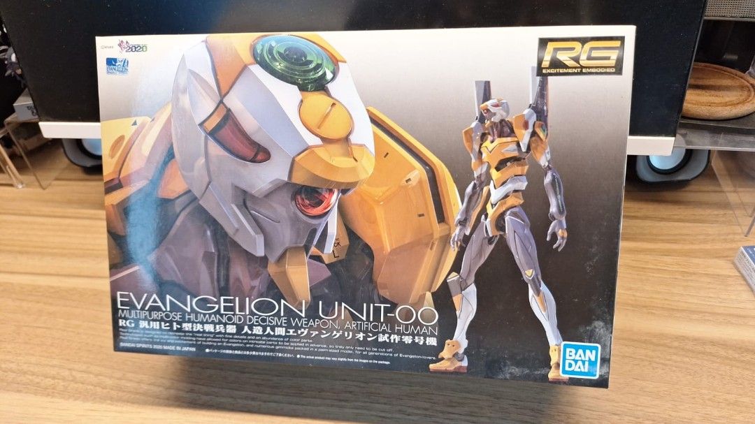 Bandai RG Evangelion Unit-00 Model Kit, Hobbies & Toys, Toys & Games on Carousell