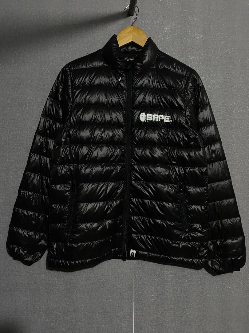 BAPE Light Down Semi-Puffer Jacket, Men's Fashion, Coats, Jackets and ...