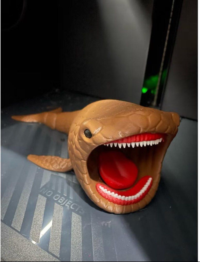 BLOOP 3D Printed Shark Figurine, Hobbies & Toys, Toys & Games on Carousell