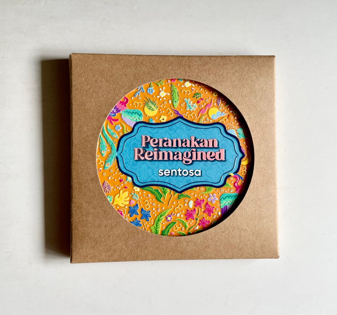 BNIP Sentosa Peranakan Reimagined Tile Coaster Special Limited Edition ...