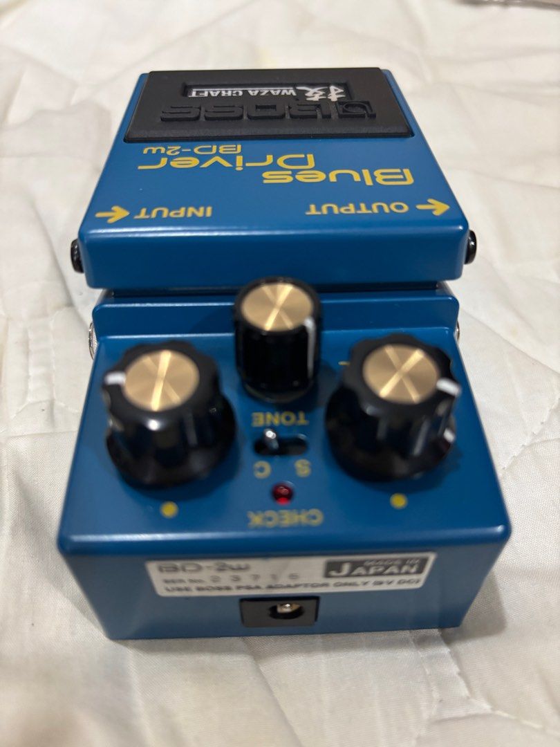 BOSS BD-2W Blues Driver with bonus Pin Waza Craft overdrive boost Pedal ...