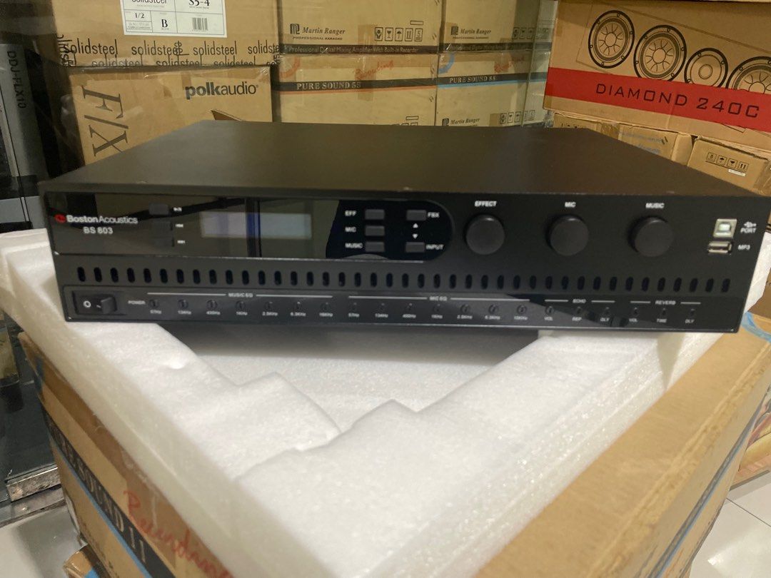 Boston acoustic music karaoke home movie amplifer display sets no ...