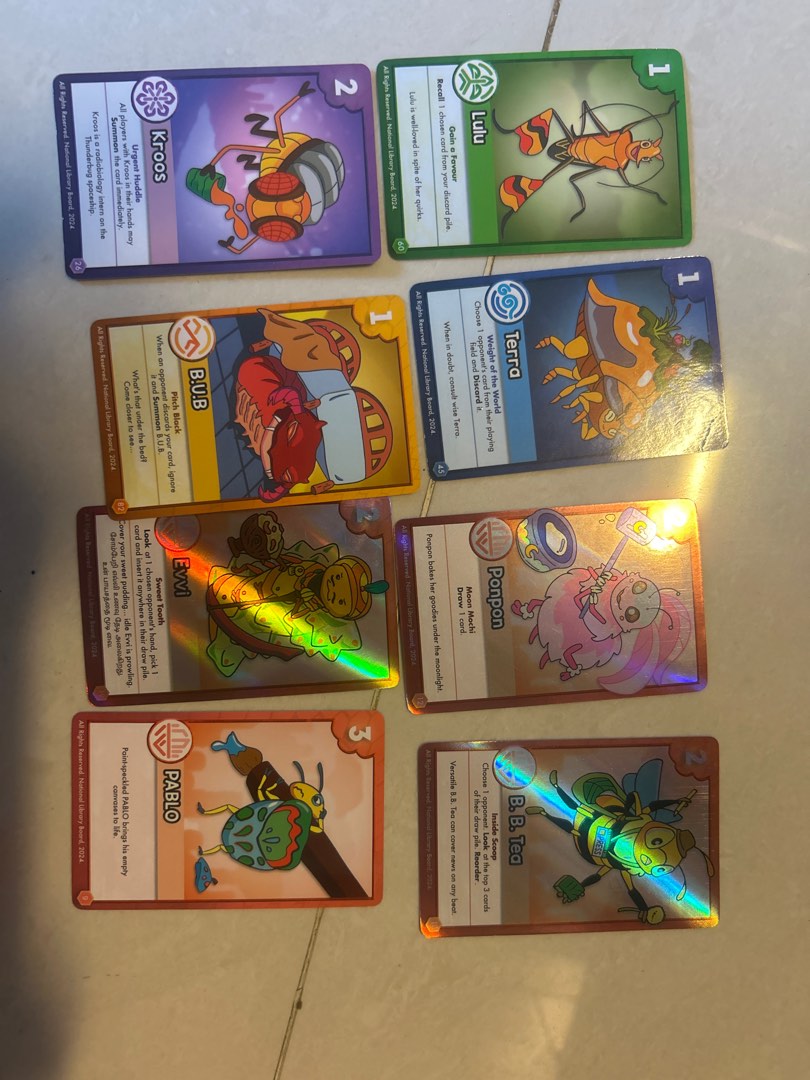 Bug Buddies Trading Cards - Assorted, Hobbies & Toys, Toys & Games on ...