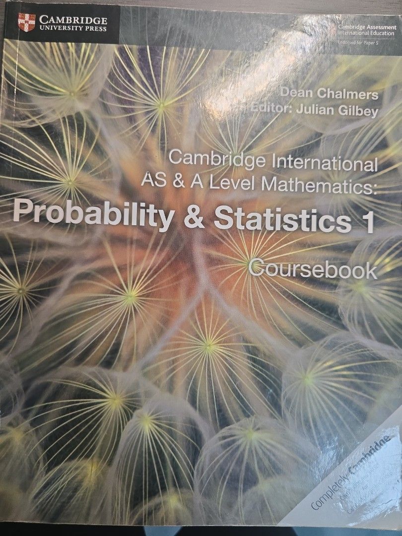 Cambridge International AS & A Level Mathematics Textbook, Hobbies ...