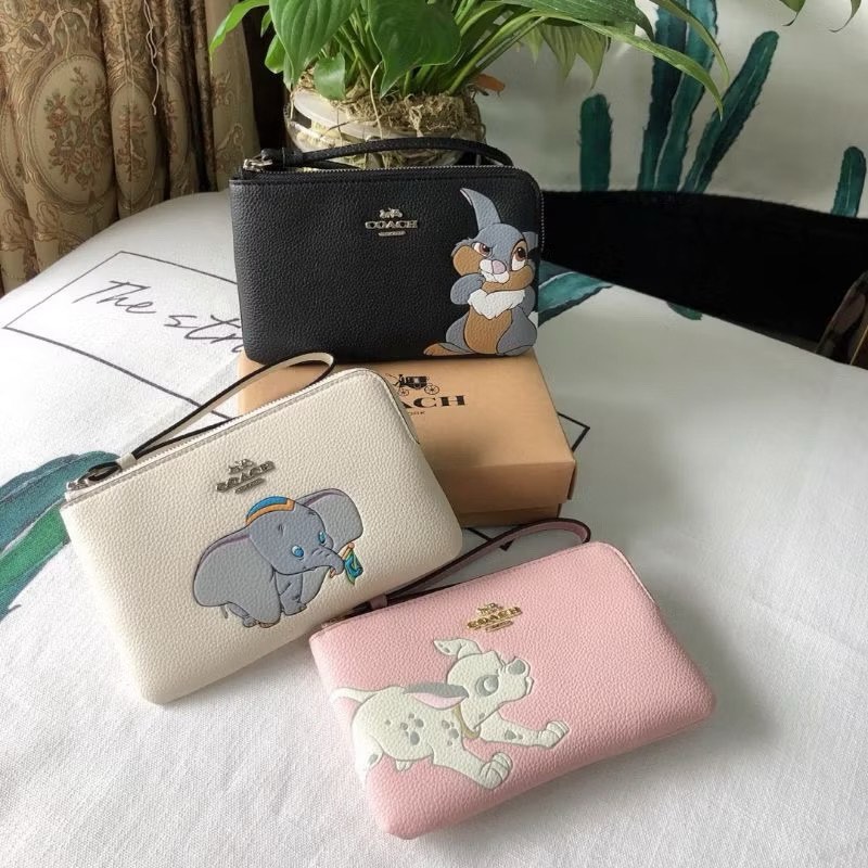 Coach Disney corner zip wallet, Women's Fashion, Bags & Wallets ...