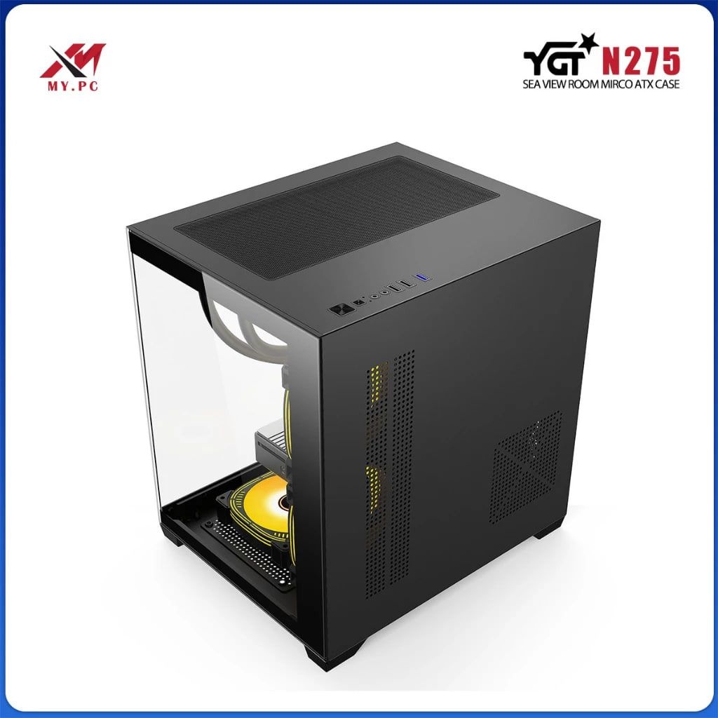 CPU ITX/Atx Casing Minimalist casing and its like aquarium because of ...