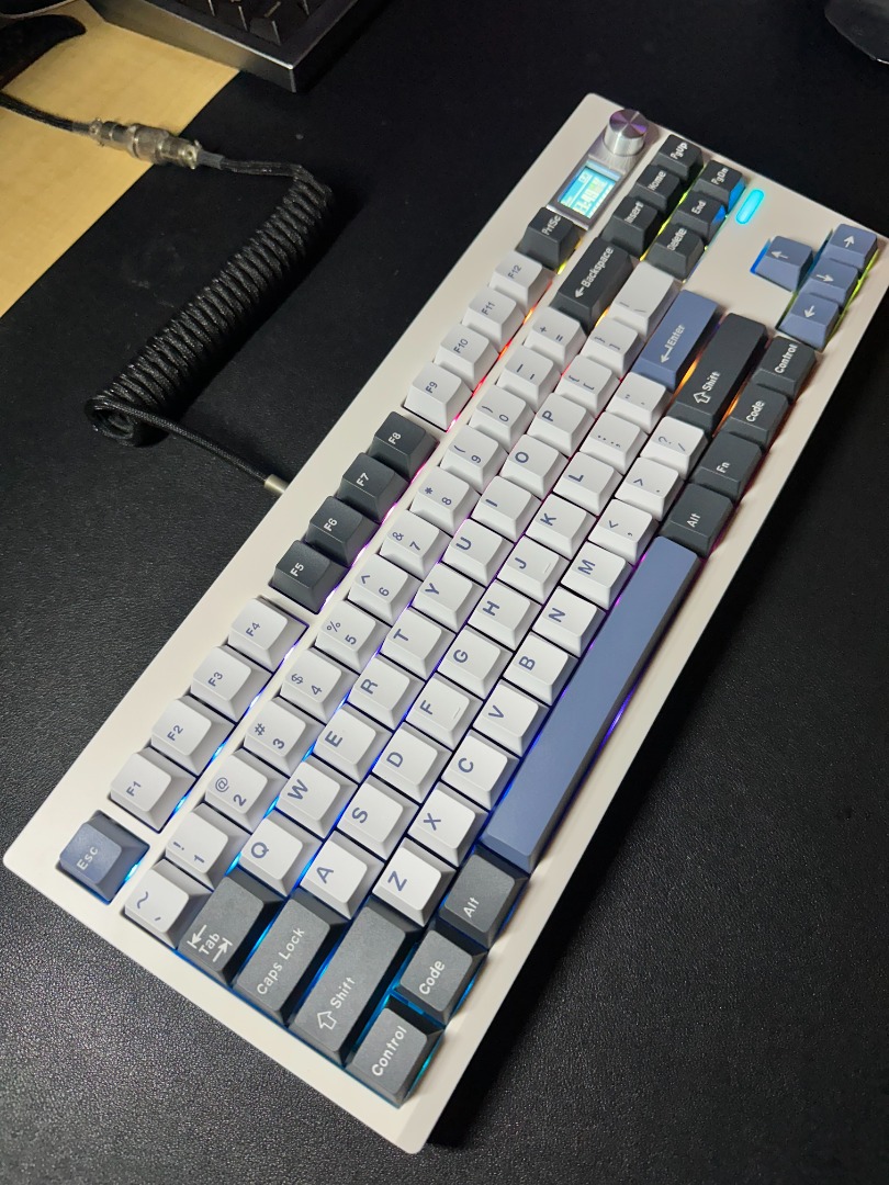 [CREAMY] GMK87 Wireless Custom Mechanical Keyboard, Computers & Tech ...