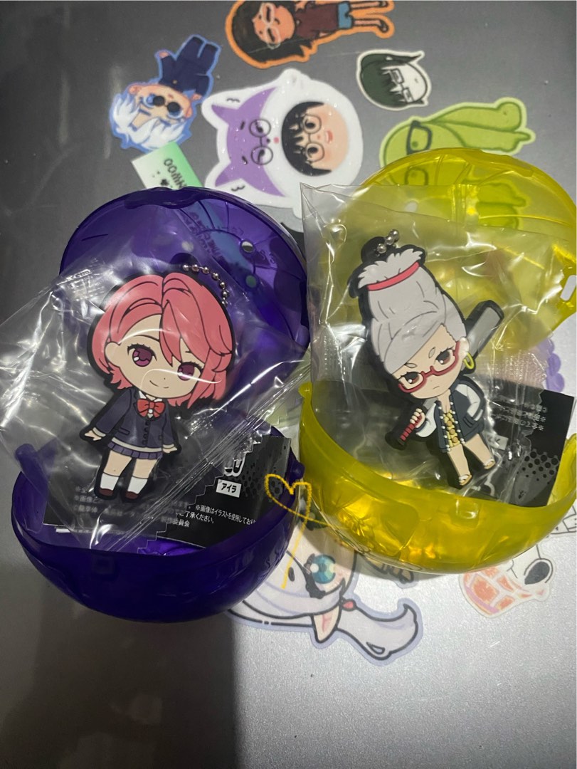 [DANDADAN] Aira Shiratori & Seiko Ayase Bandai Gashapon Rubber Strap ...