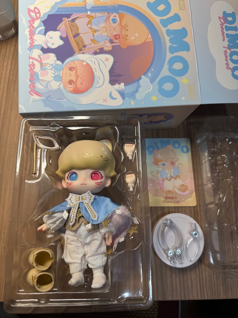 Dimoo Dream Travel Prince Cat Figure, Hobbies & Toys, Toys & Games on ...