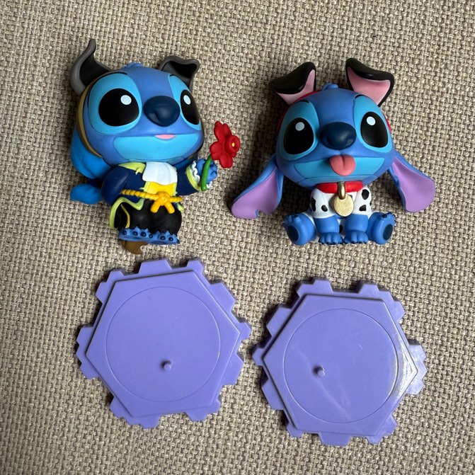 Disney Stitch Figurines with Stands, Hobbies & Toys, Toys & Games on ...