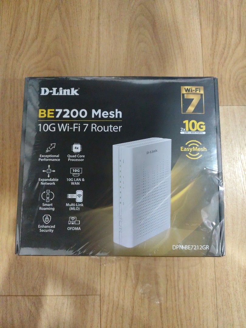 D-Link BE7200 Mesh 10G Wi-Fi 7 Router, Computers & Tech, Parts & Accessories, Networking on ...