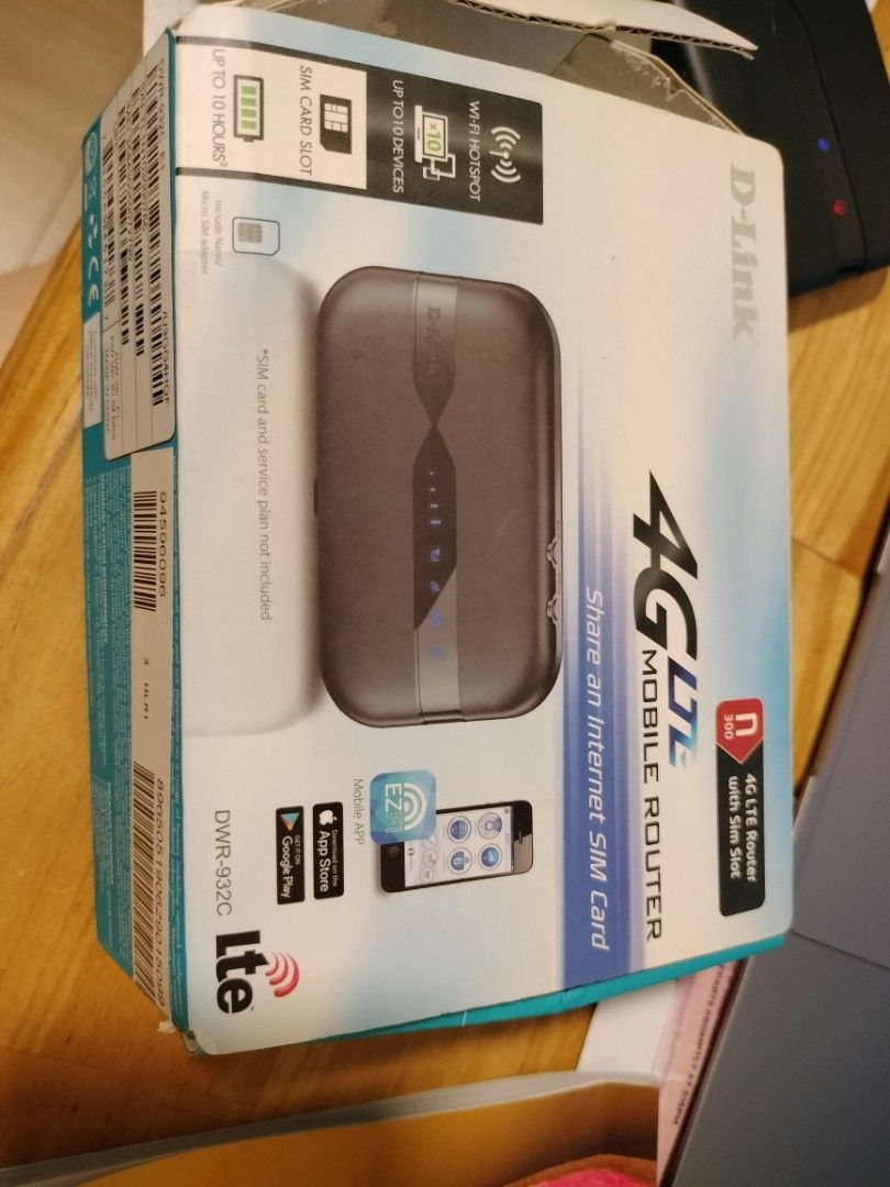 D-Link DWR-932C 4G LTE Mobile Router, Mobile Phones & Gadgets, Mobile & Gadget Accessories ...