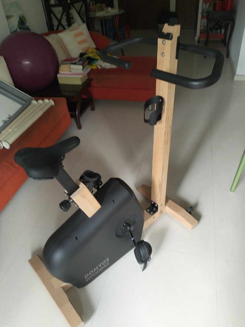 DOMYOS Woodbike Exercise Bike, Sports Equipment, Exercise & Fitness, Cardio & Fitness Machines ...