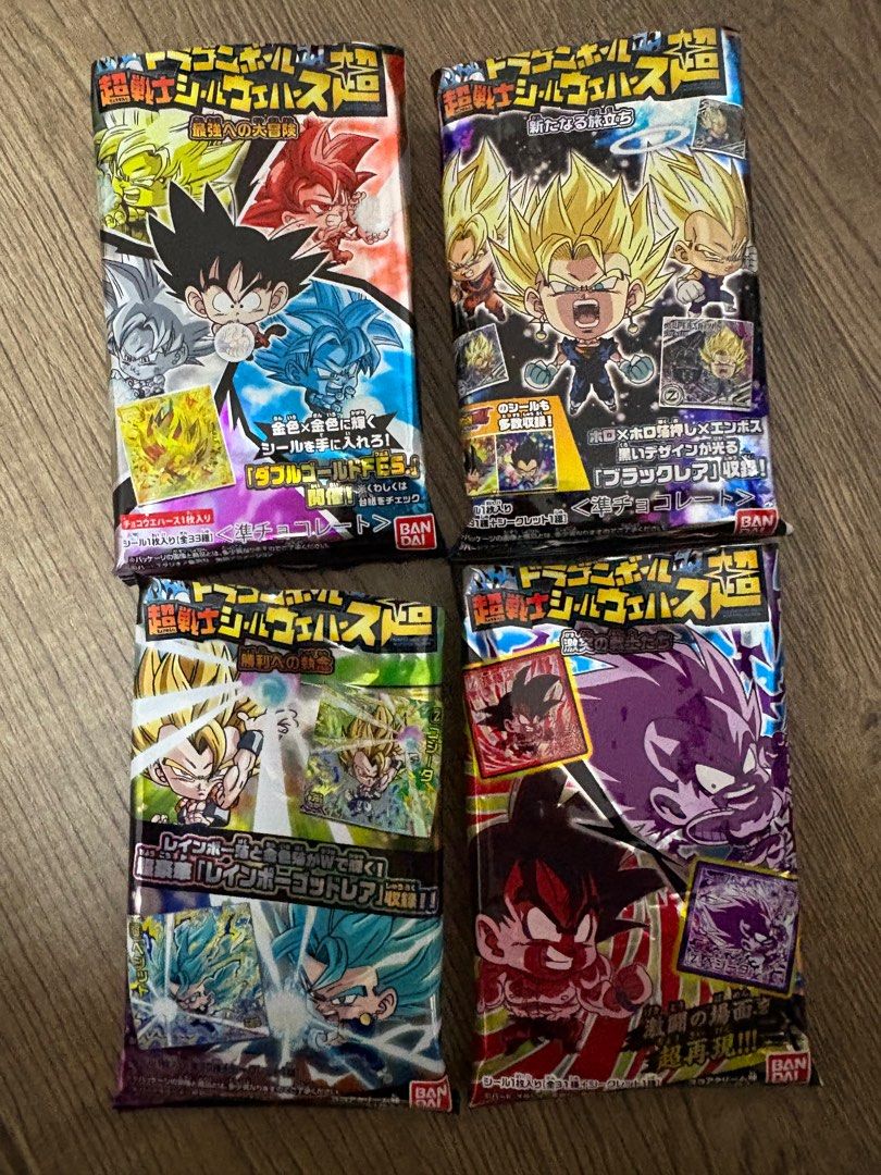 Dragon Ball Super Warrior Wafer - Series 11-13 stickers, Hobbies & Toys ...