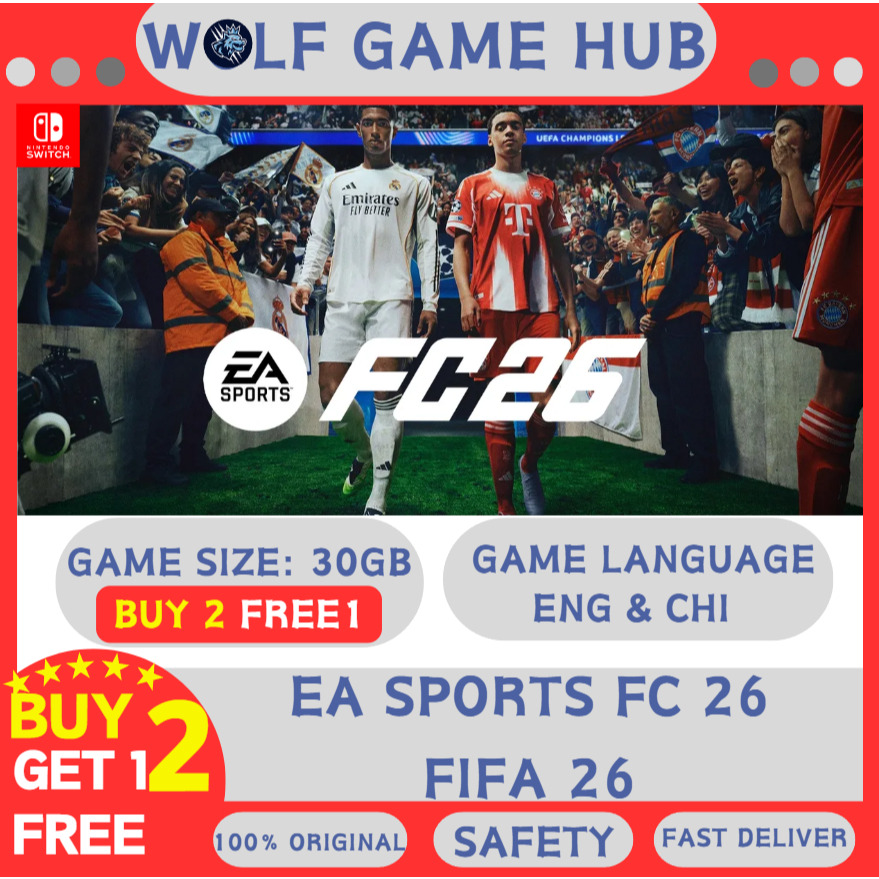 EA SPORTS FC 26 FIFA 26 (Nintendo switch 1 - 2) Digital Game Download ...