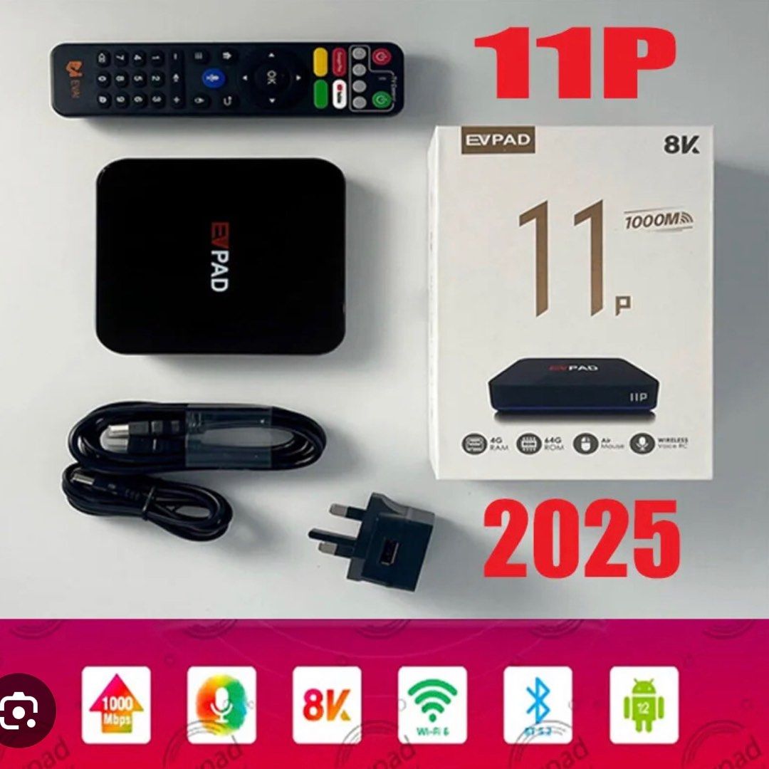 Evpad 11S / Evpad 11P/SviCloud 10P/ Svicloud 10S / TvBox / Unblock 10 pro Max / Android 12, TV ...