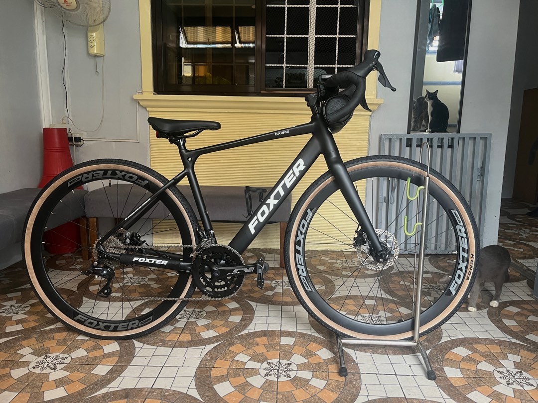 FOXTER LAURUS GX1800 GRAVEL BIKE, Sports Equipment, Bicycles & Parts ...
