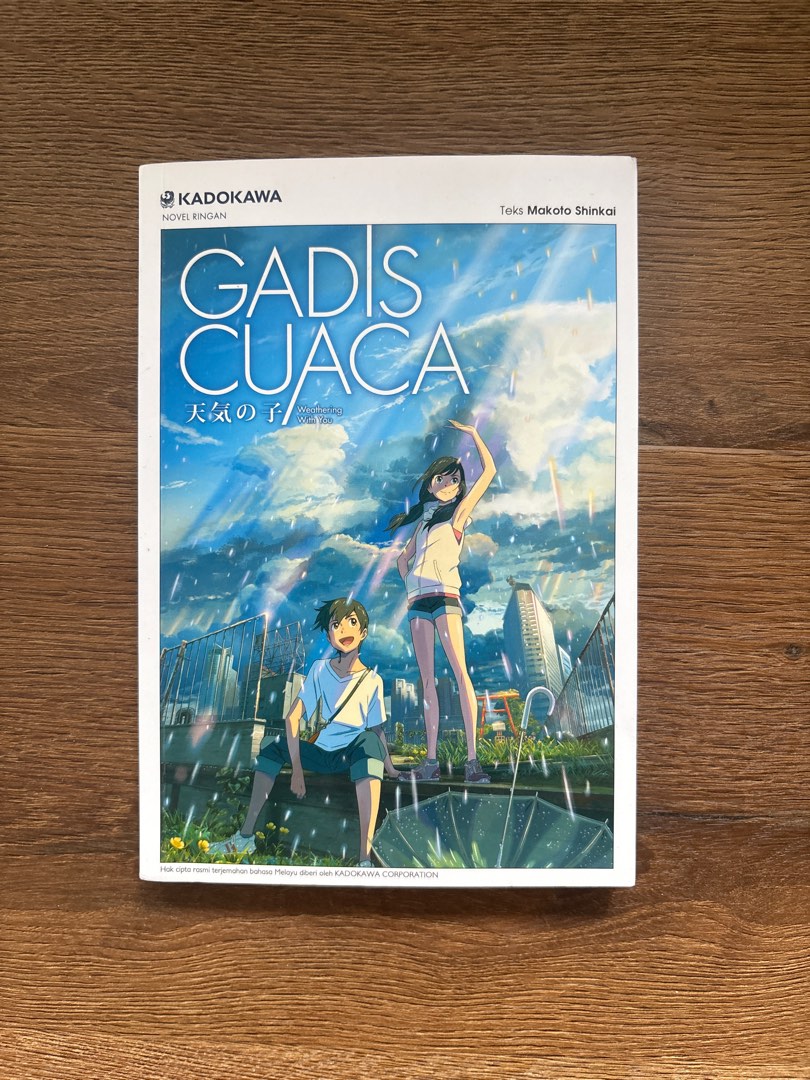 Gadis Cuaca Novel by Kadokawa malay book and novel, Hobbies & Toys ...