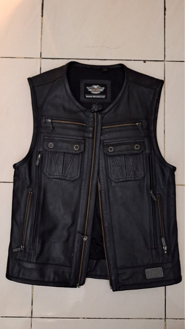 Harley Davidson Genuine Vest (Rompi Harley Davidson) original, genuine ...