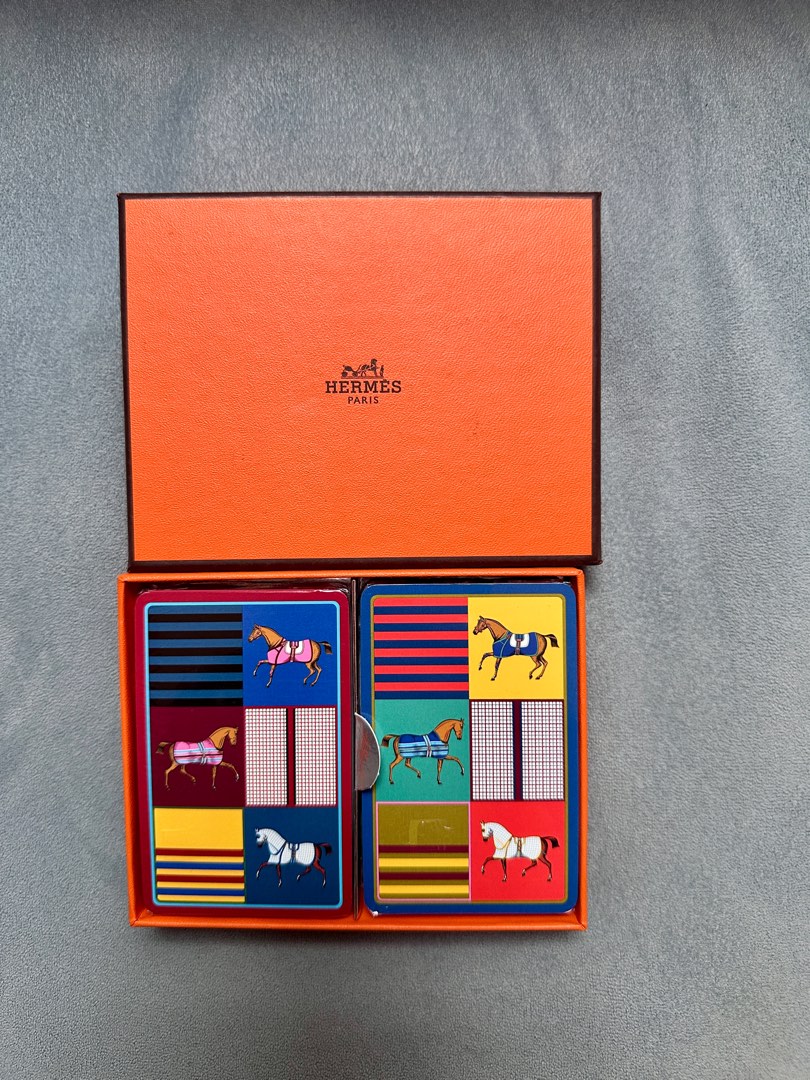 Hermes Playing Cards Hobbies Toys Toys Games On Carousell