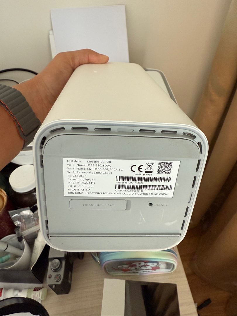 Huawei 5G Router CPE PRO 3 H138 1.8Gbps H138-380 Wi-Fi 6 AX1800 ...