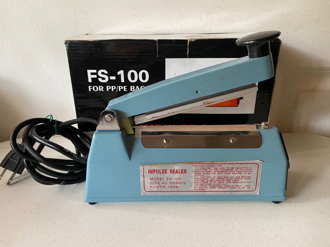 Impulse Sealer Model FS 100 forPP/PE bags, Everything Else, Others on ...