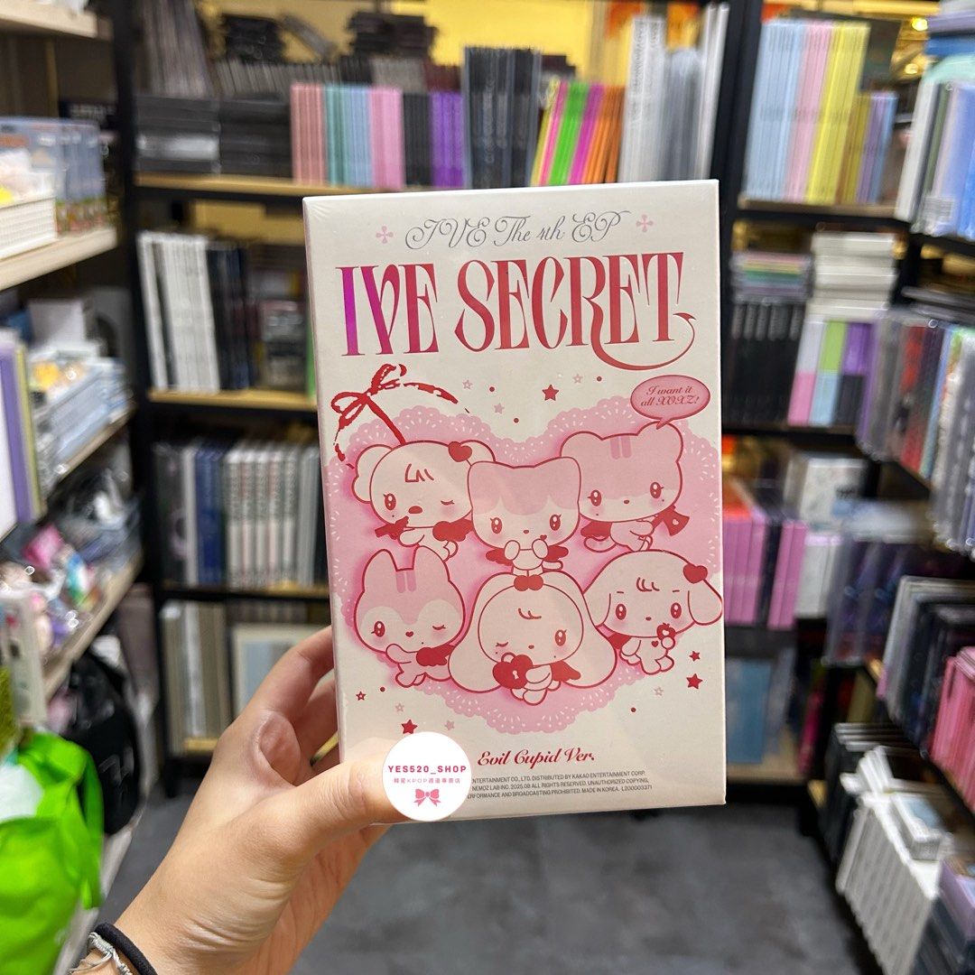 IVE The 4th EP Evil Cupid Ver., 興趣及遊戲, 收藏品及紀念品, 韓流 - Carousell