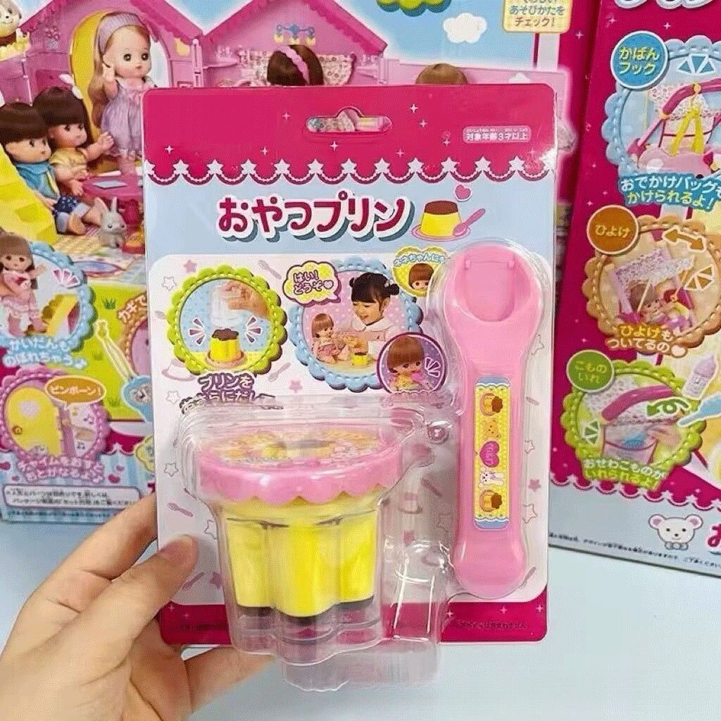Japanese Dew Pudding Jelly Strawberry Pudding Set Play House Food ...