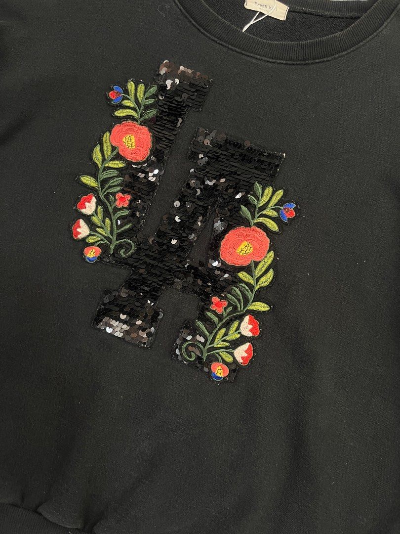 LA FLOWERS PERNIK by DRESS KILL CREWNECK SECOND NOT OVERSIZE FASHION ...