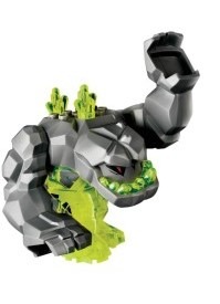 lego 樂高 8963 Power Miners系列 Rock Monster & Geolix with 3 Crystals on ...