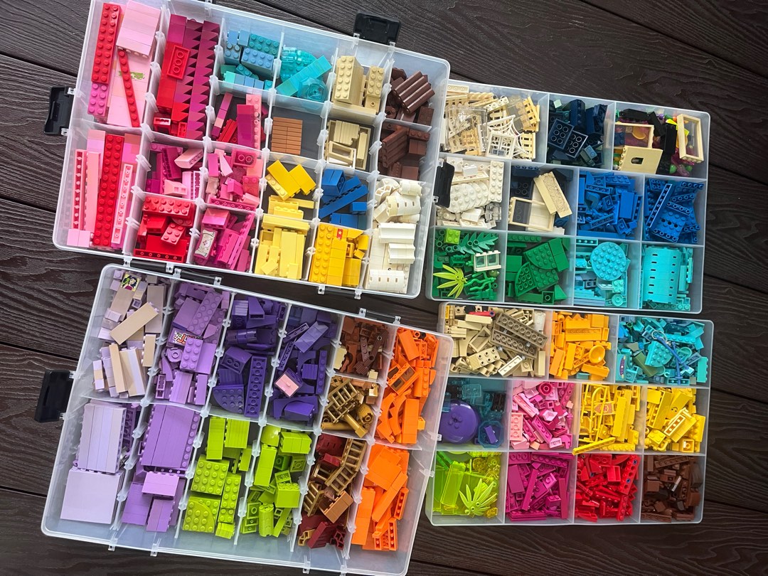 LEGO Assorted Bricks - Various Colors and Sizes, Hobbies & Toys, Toys ...