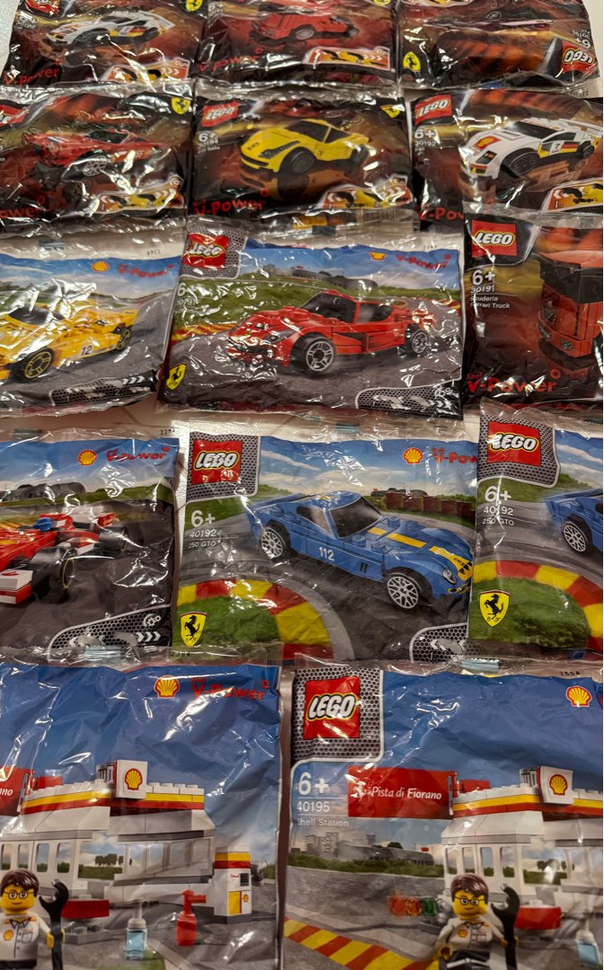 LEGO Ferrari Shell V-Power Sets - New, Hobbies & Toys, Toys & Games on ...