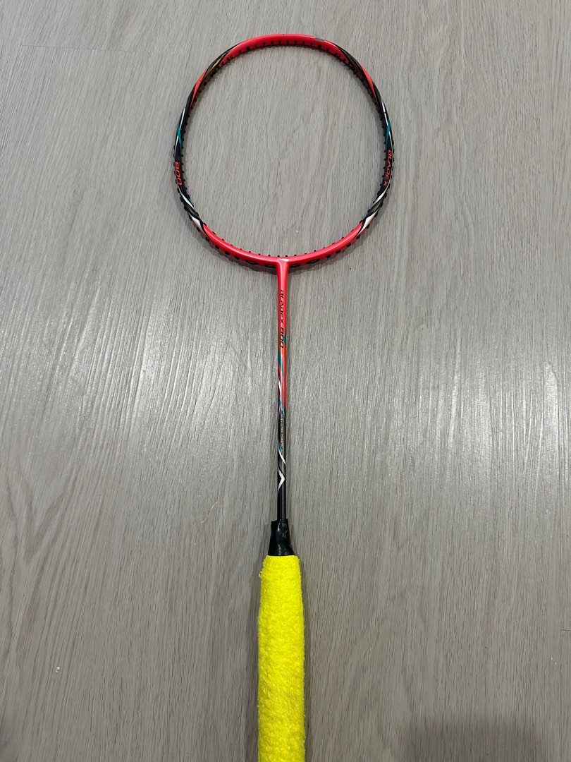 Li-ning BladeX 800 Red 4UG5 Badminton Racket, Sports Equipment, Sports ...