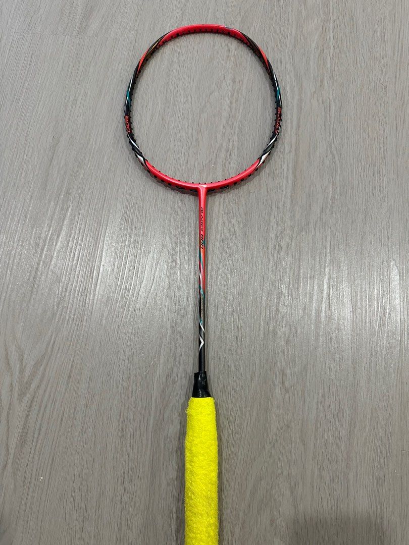 Li-ning BladeX 800 Red 4UG5 Badminton Racket, Sports Equipment, Sports ...
