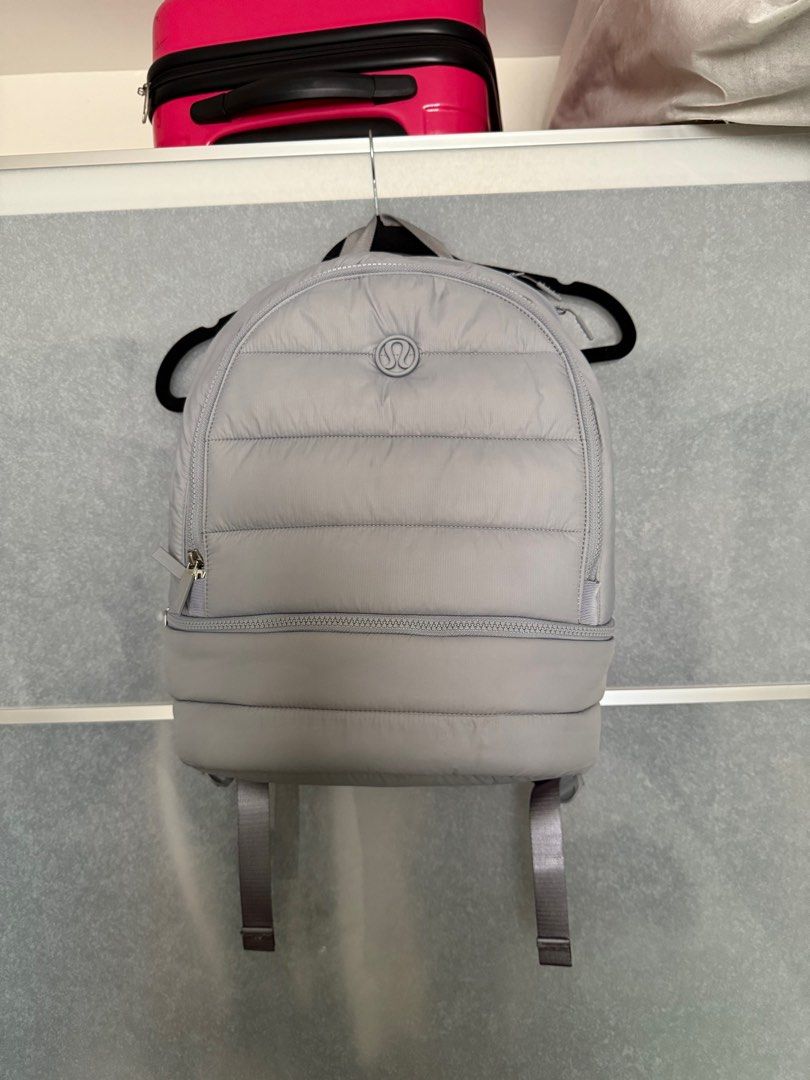 Lululemon Wunder Puff Backpack 20L - Grey, Women's Fashion, Bags ...