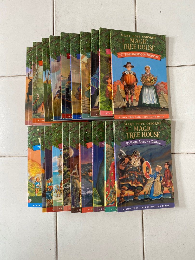 20 X (bundle) Magic Tree House Book Series - Mary Pope Osborne As shown ...