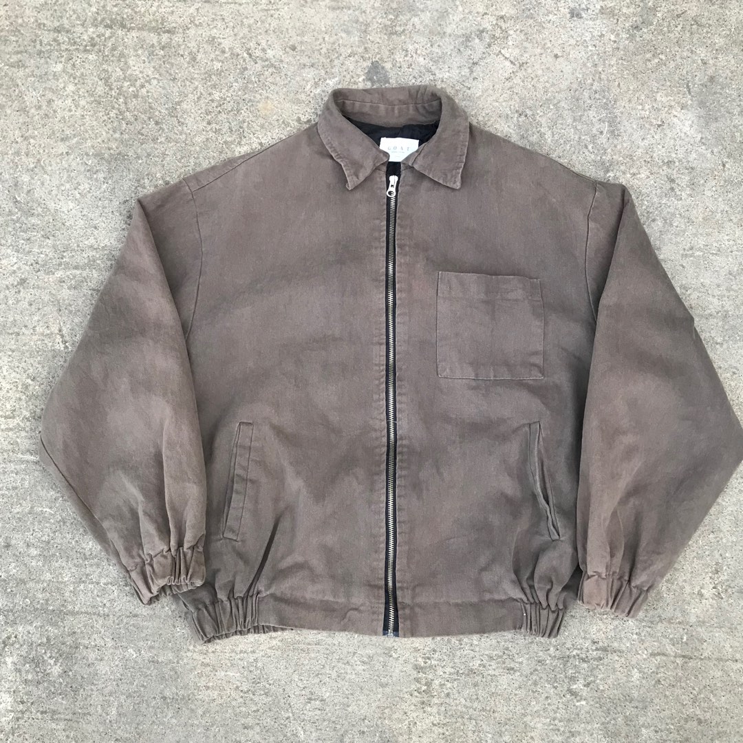 Military Collared Zip Down Ballon Jacket, Men's Fashion, Coats, Jackets ...