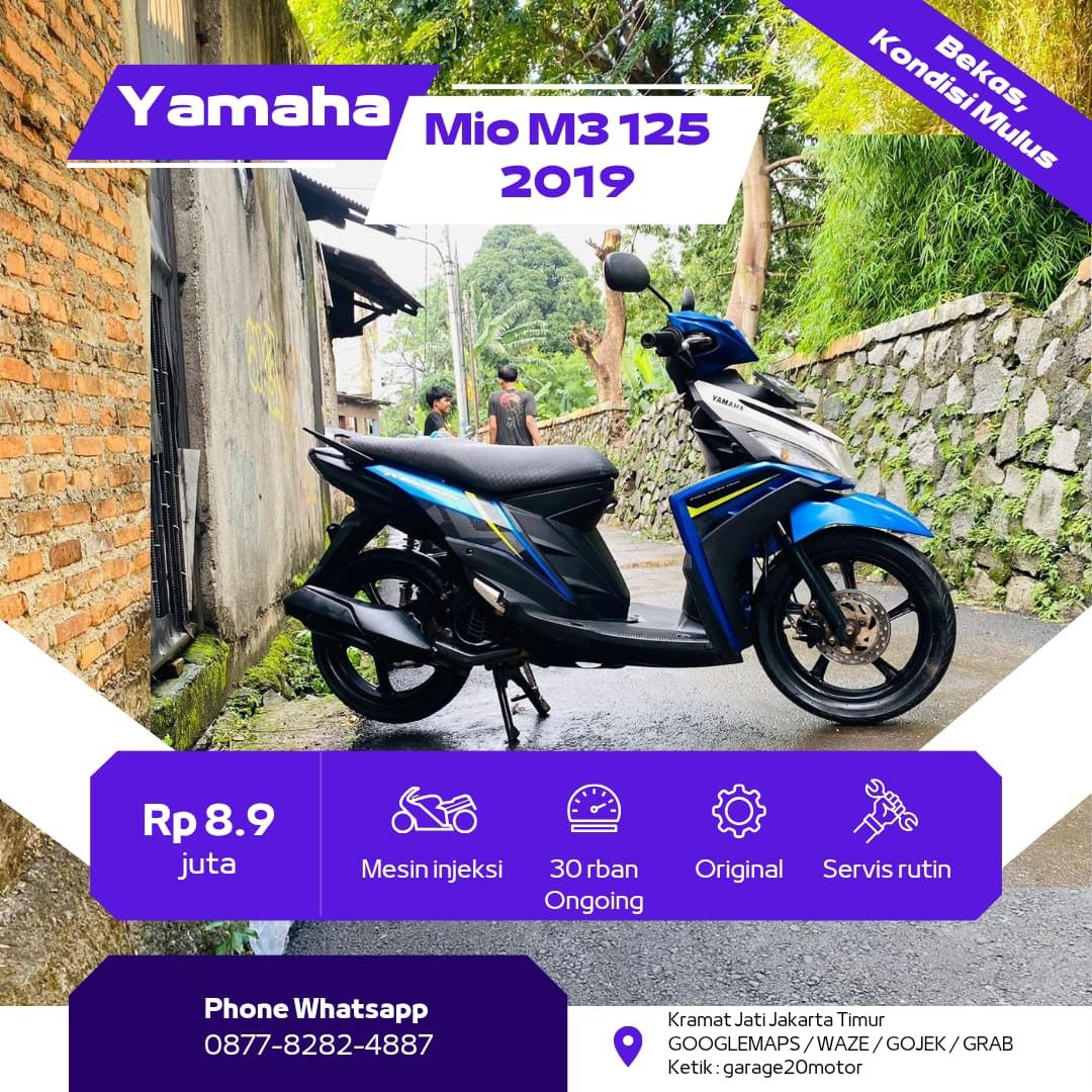 Mio M3 125cc Bluecore Fi Tahun = 2019, Motor di Carousell