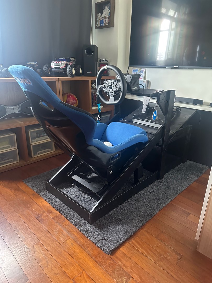 Moza r5 Racing Simulator Rig with Recaro Seat, Mobile Phones & Gadgets ...