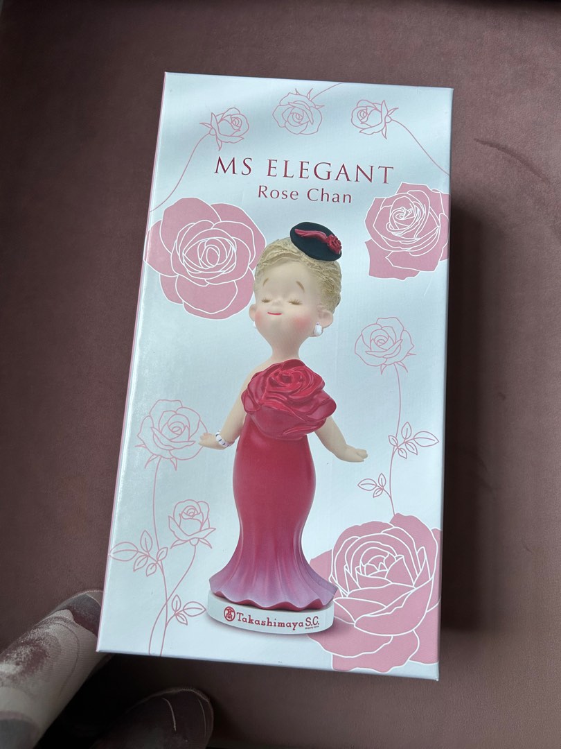 Ms Elegant Rose Chan 30th Anniversary Figurine, Hobbies & Toys ...