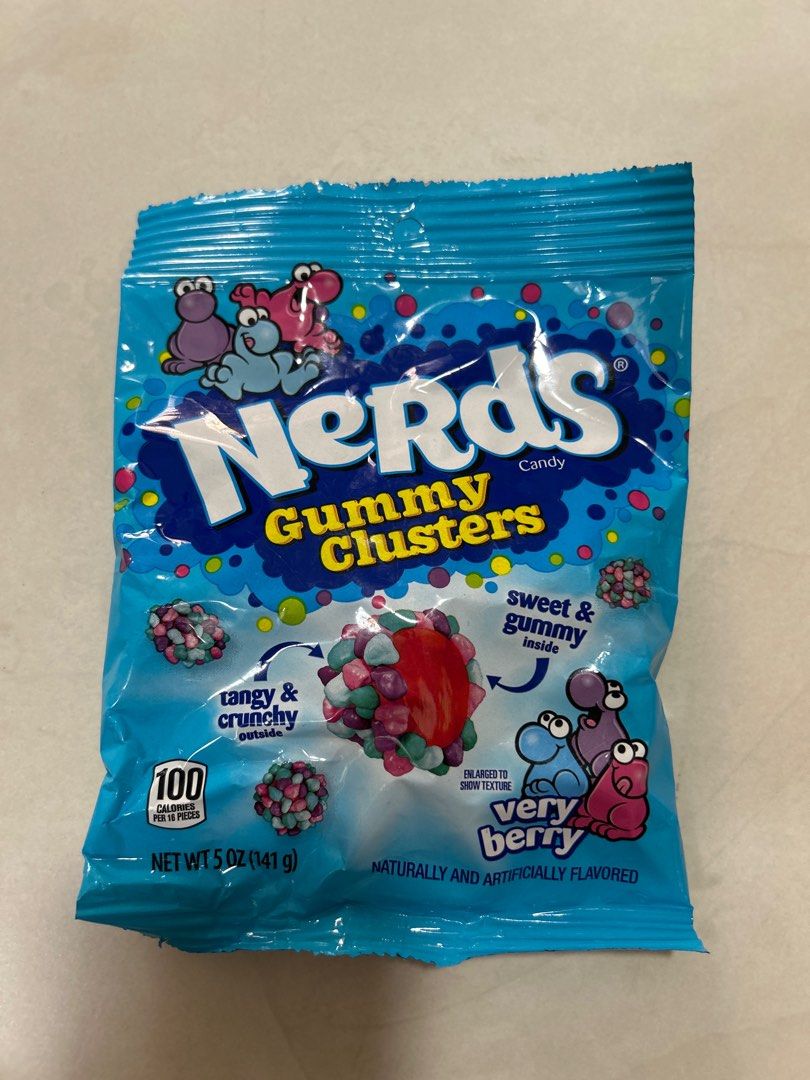 Nerds Gummy Clusters - Very Berry, Food & Drinks, Other Food & Drinks ...