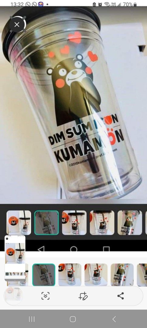 New Limited Edition Kumamon x Dim Sum icon coffee cup coffee mug ...